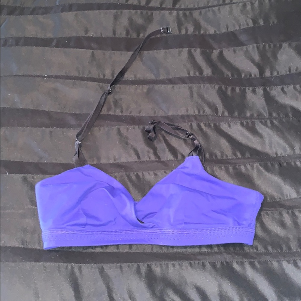Lululemon Convertible Strap Bra In Blue Violet 10 - Gem